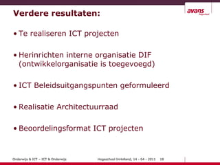 Onderwijs & ICT - ICT & Onderwijs | PPT
