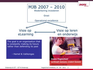 Onderwijs & ICT - ICT & Onderwijs | PPT