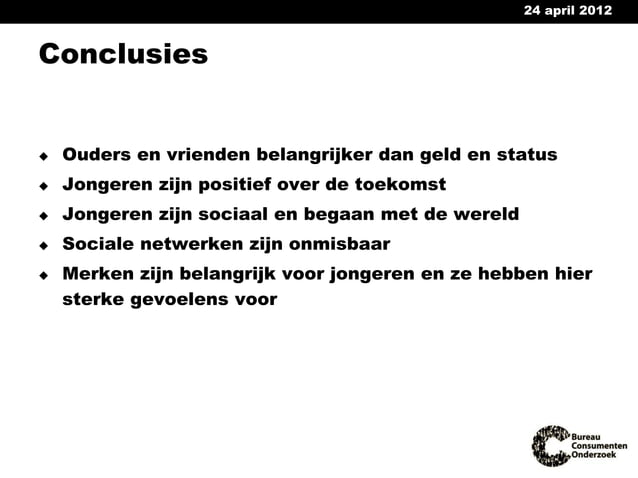 Onderzoek kids en jongeren | PDF