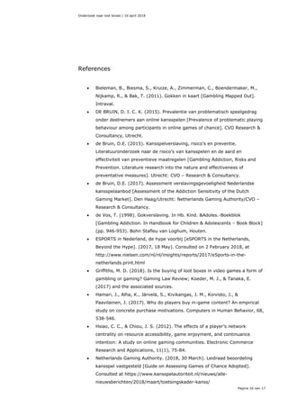 Netherlands Gaming Authority - Study into loot boxes A treasure or a ...