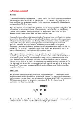 Onderzoekscompetentie enzymen | DOC