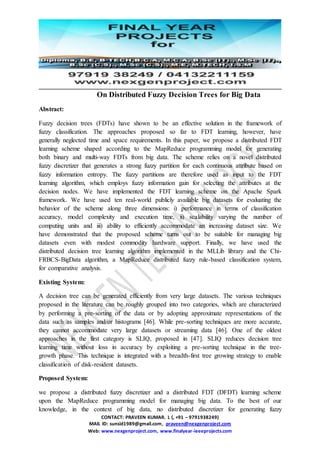 On distributed fuzzy decision trees for big data | DOCX