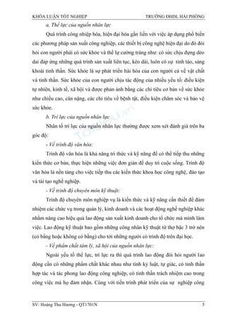 Khóa luận quản trị doanh nghiêp. | PDF