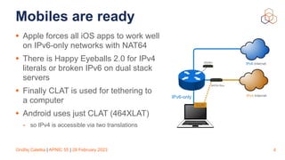 Deploying IPv6-mostly access networks | PDF