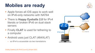 Deploying IPv6-mostly access networks | PPT