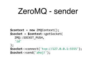 WebSockets - how to do real-time applications in PHP | PDF