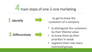 one-2-one marketing | PPT