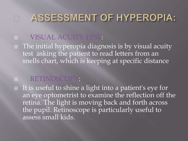assessment of refractive errors | PPTX | Eye and Vision Conditions ...