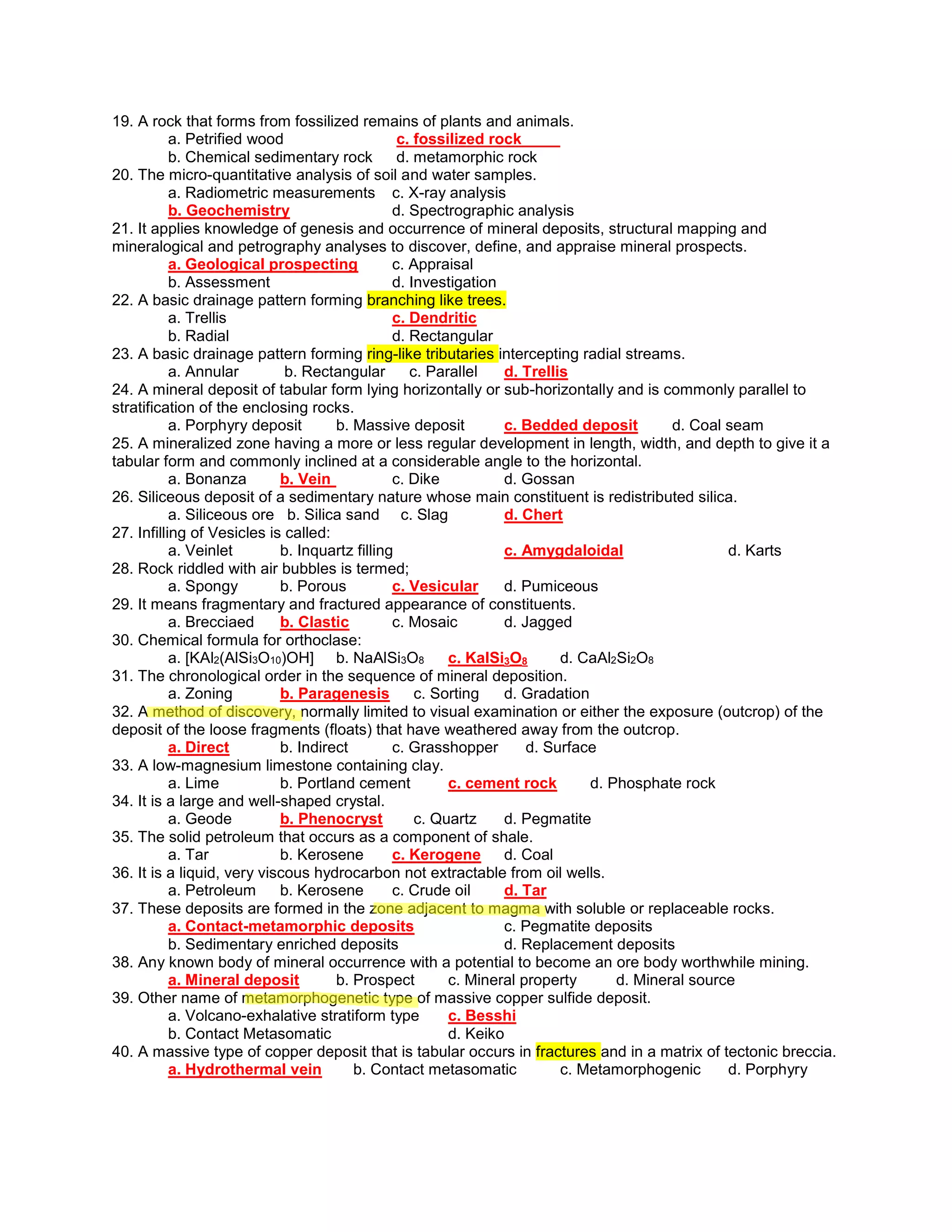 Economic Geology | DOCX