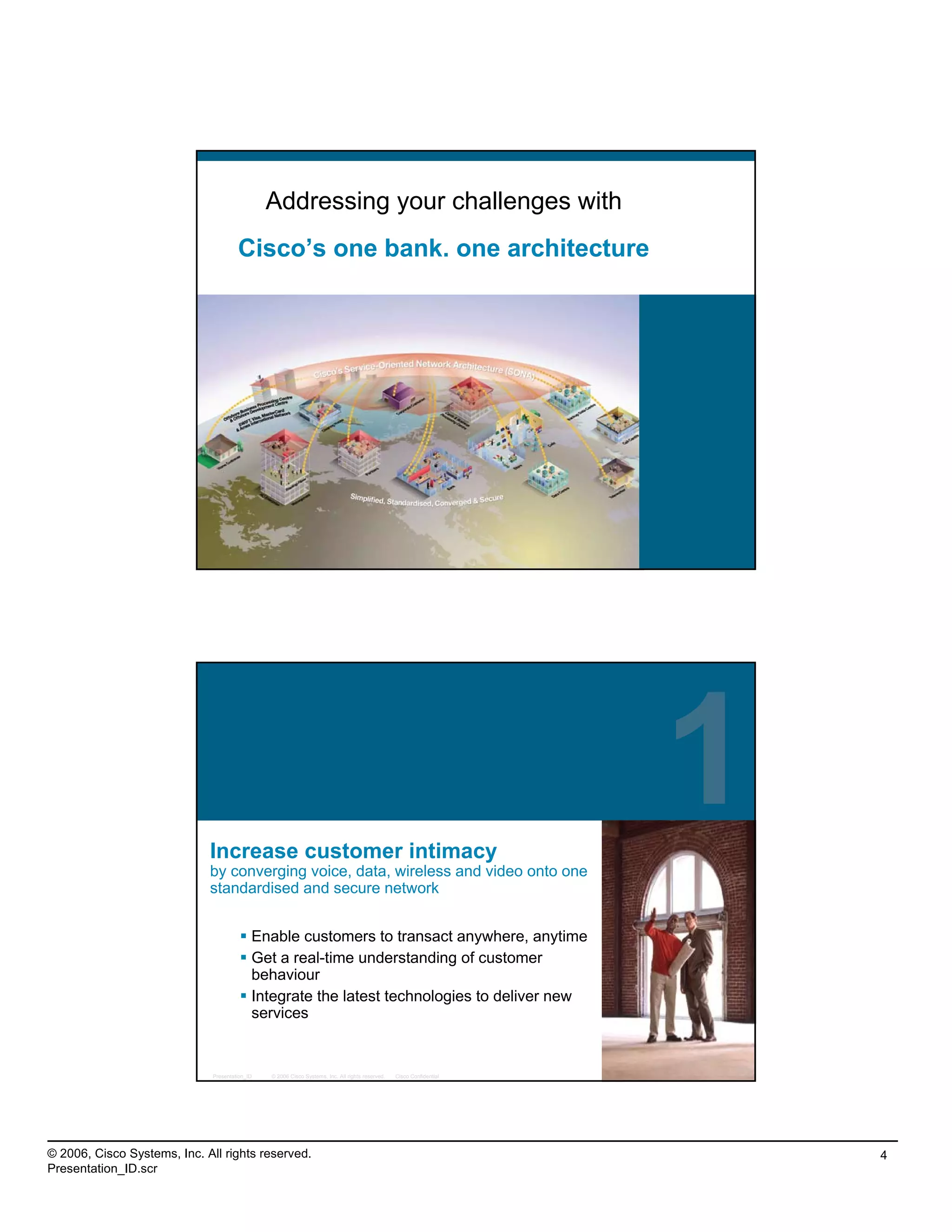 One Bank, One Architecture | PDF