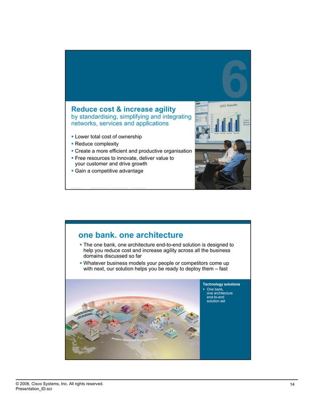 One Bank, One Architecture | PPT