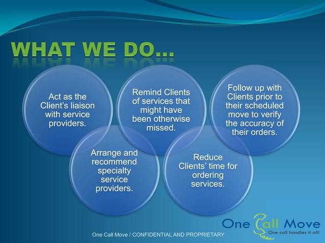 One call-move-presentation-v2 | PPT