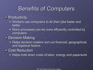 One Computers Overview | PPT
