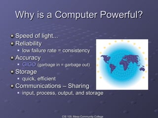 One Computers Overview | PPT