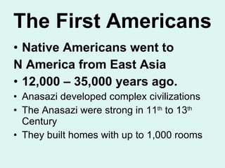 One Country, Many Cultures, USA | PPT