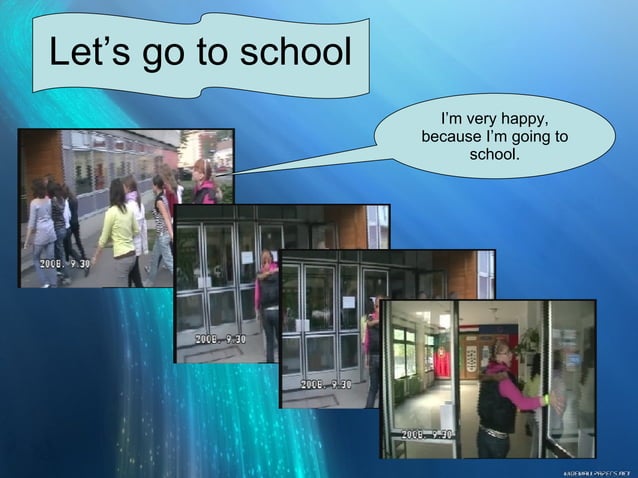 One Day In The School | PPT