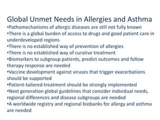 Allergy Asthma and One Health „The size of the problem“ | PPTX