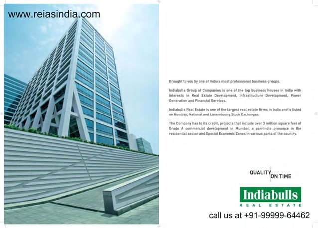 One indiabulls-brochure | PPT