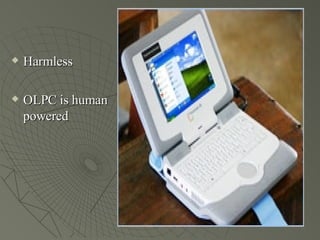 One Laptop Per Child Project | PPT