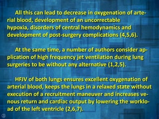 One lung hfjv z | PPTX