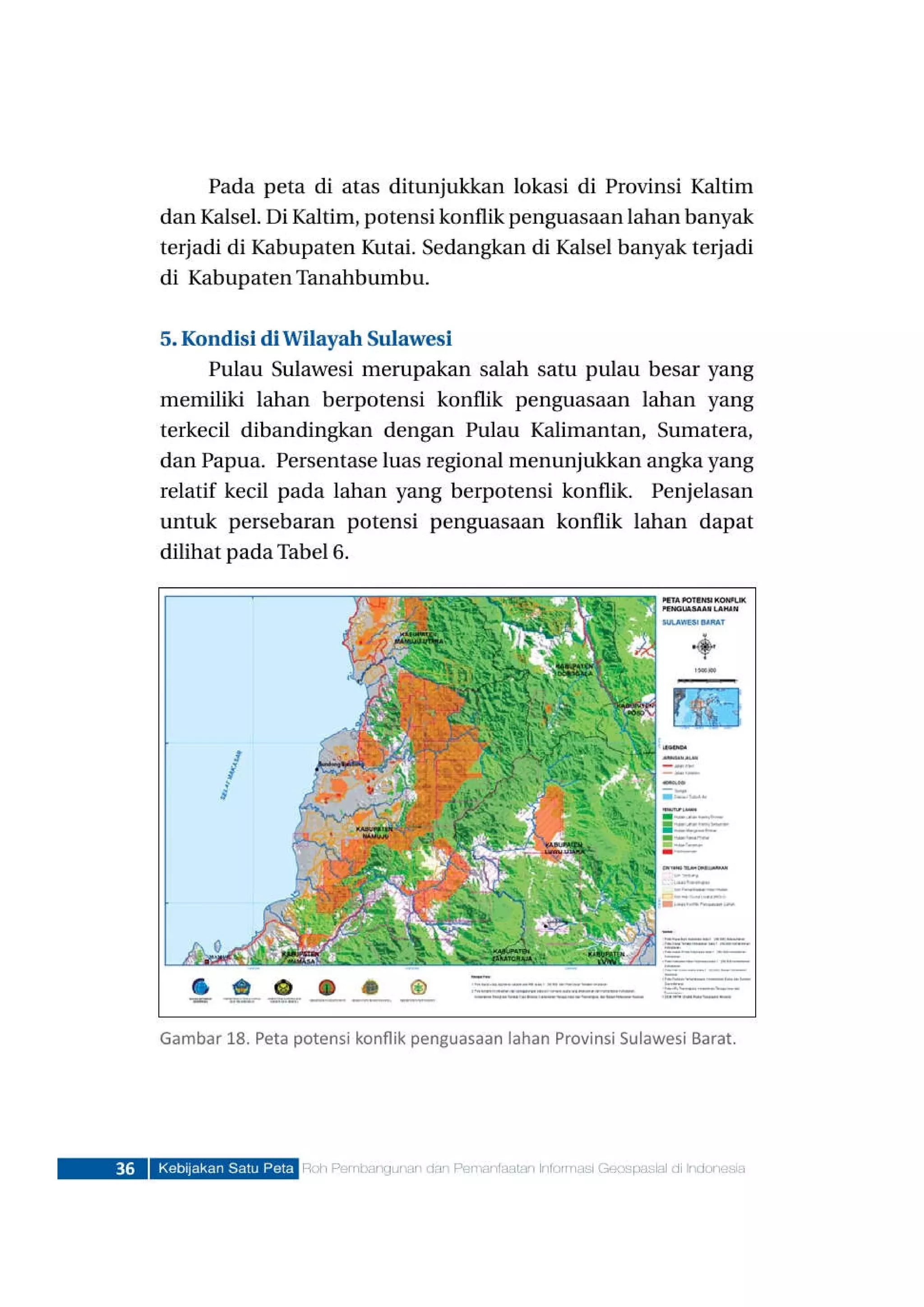 [Buku] Kebijakan Satu Peta One Map Policy Edisi Kedua 2016 | PDF