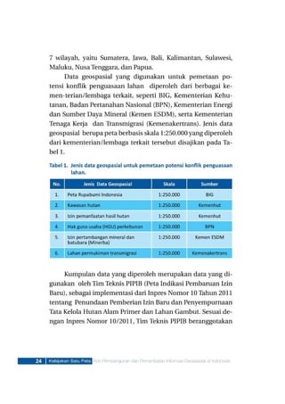 [Buku] Kebijakan Satu Peta One Map Policy Edisi Kedua 2016 | PDF