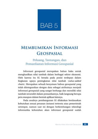 [Buku] Kebijakan Satu Peta One Map Policy Edisi Kedua 2016 | PDF