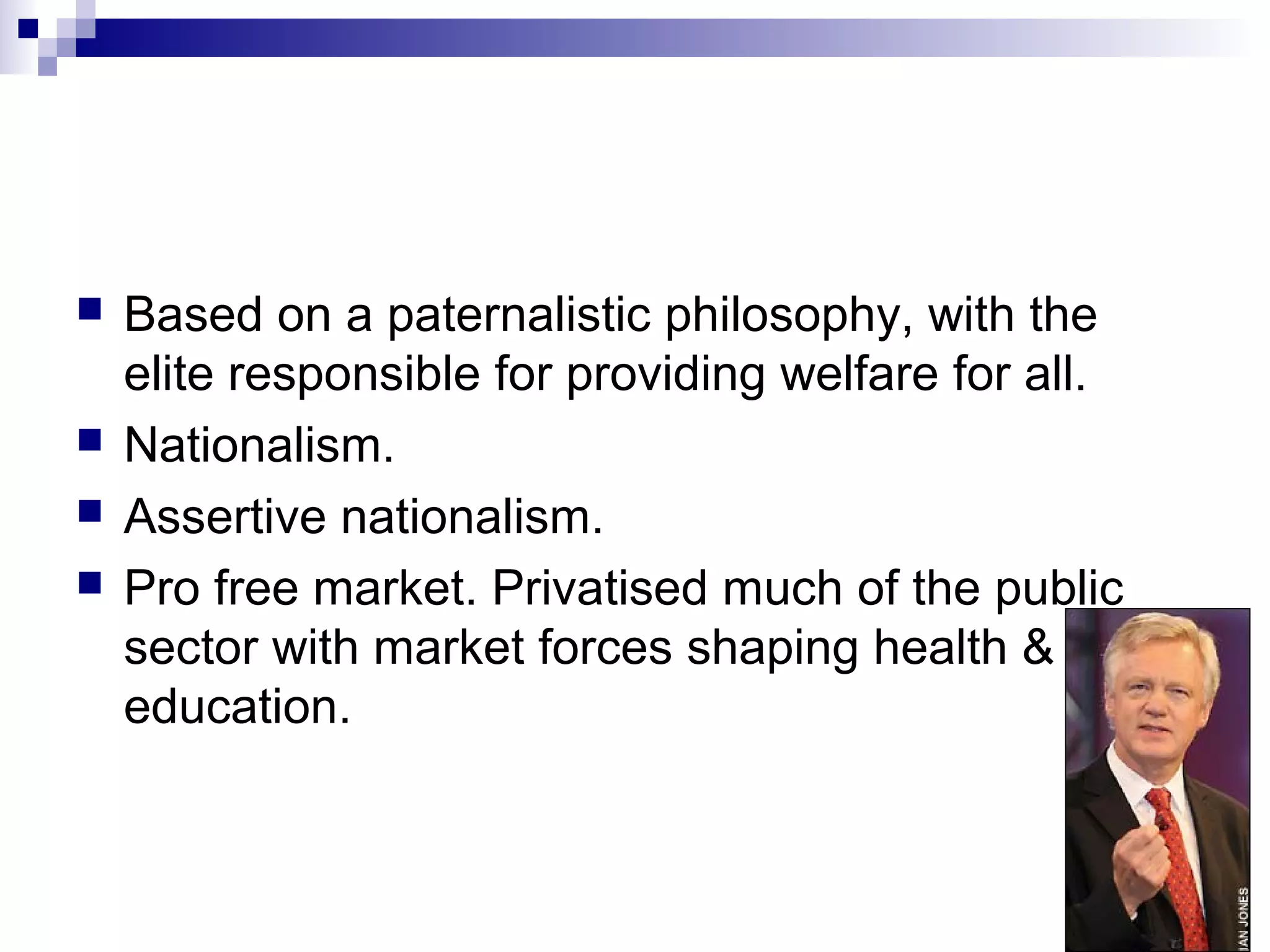 One nation & thatcherism | PPT