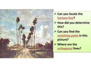 One point perspective | PPT