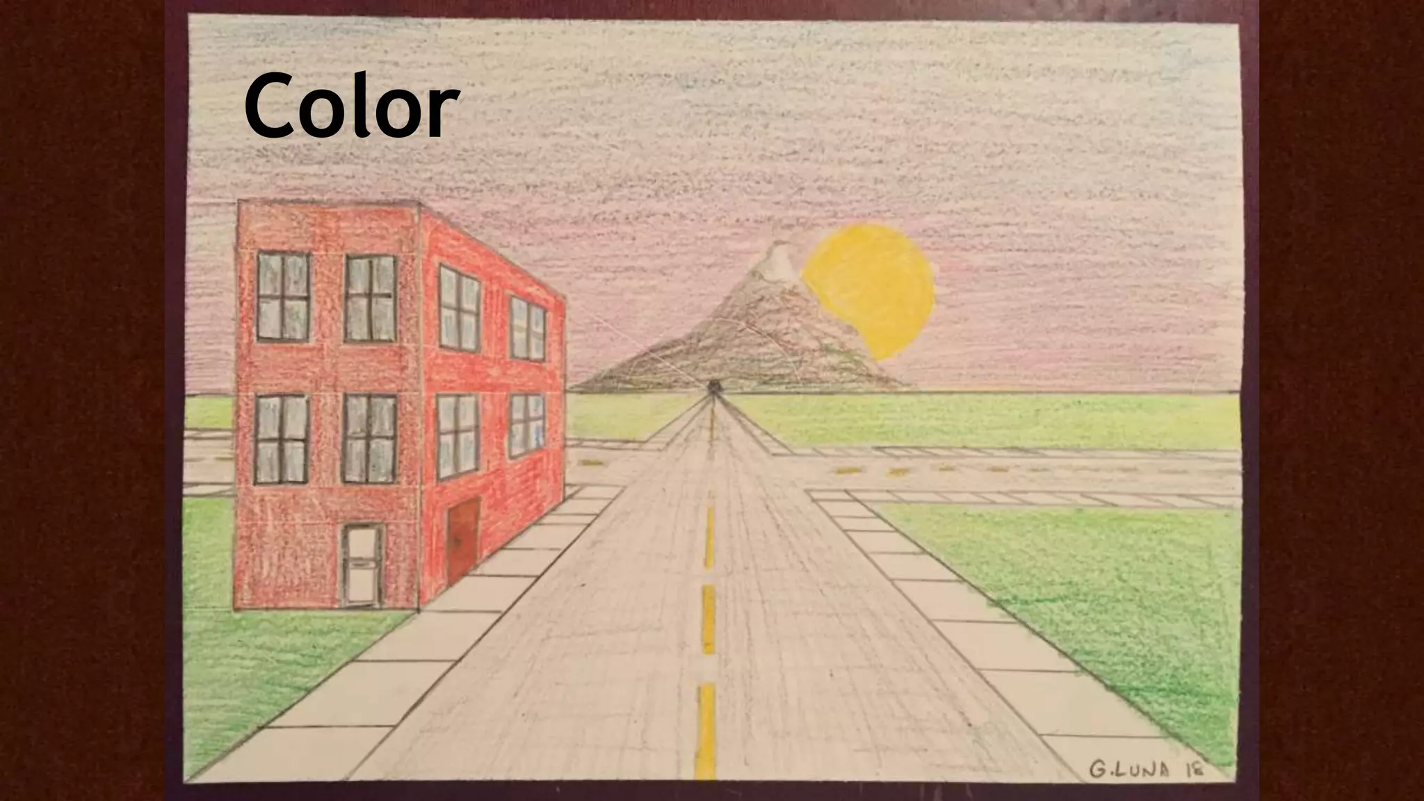 One-Point Perspective Presentation | PPTX