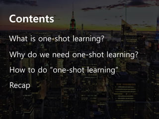 One-Shot Learning | PPT