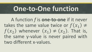 One-to-One and Inverse Functions.pptx