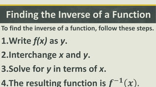 One-to-One and Inverse Functions.pptx