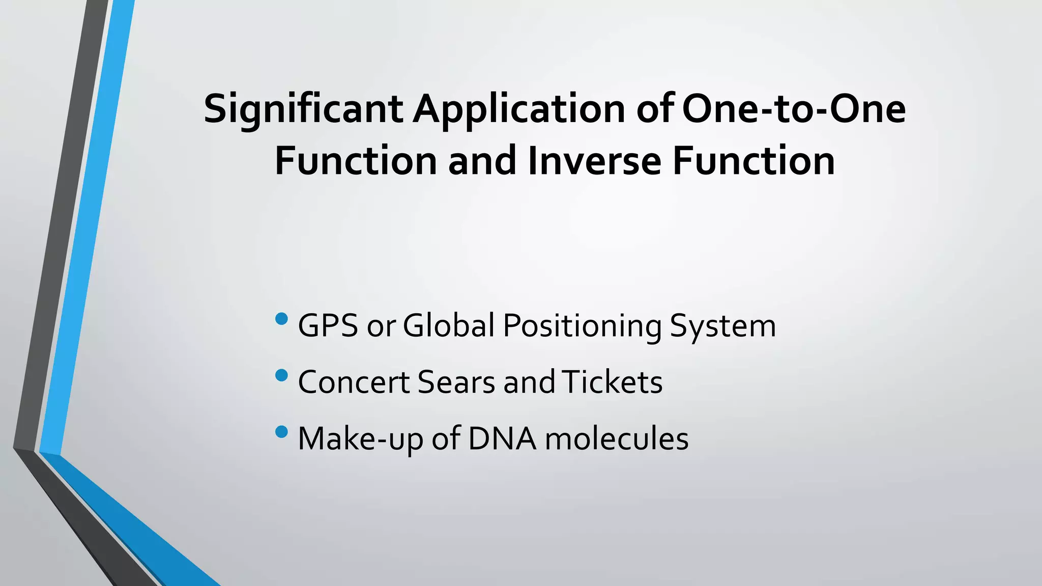 One to-one function (MATH 11) | PPTX