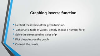 One to-one function (MATH 11) | PPTX