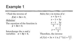 One-to-one Functions.pptx