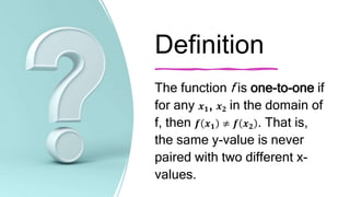 One-to-one Functions.pptx