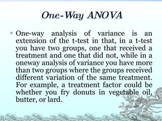 One way anova stat-3 | PPT