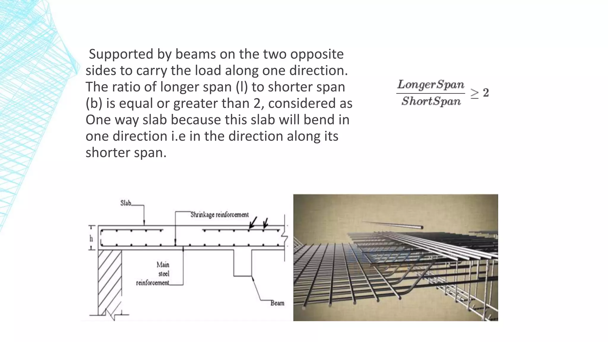 One-way Slab - Structure Report | PPTX