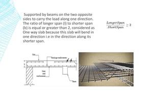 One-way Slab - Structure Report | PPTX
