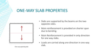 One-way Slab - Structure Report | PPTX