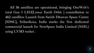 One-web with India | PPT