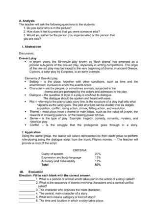 one act play-lesson plan and the elements of one act play.docx