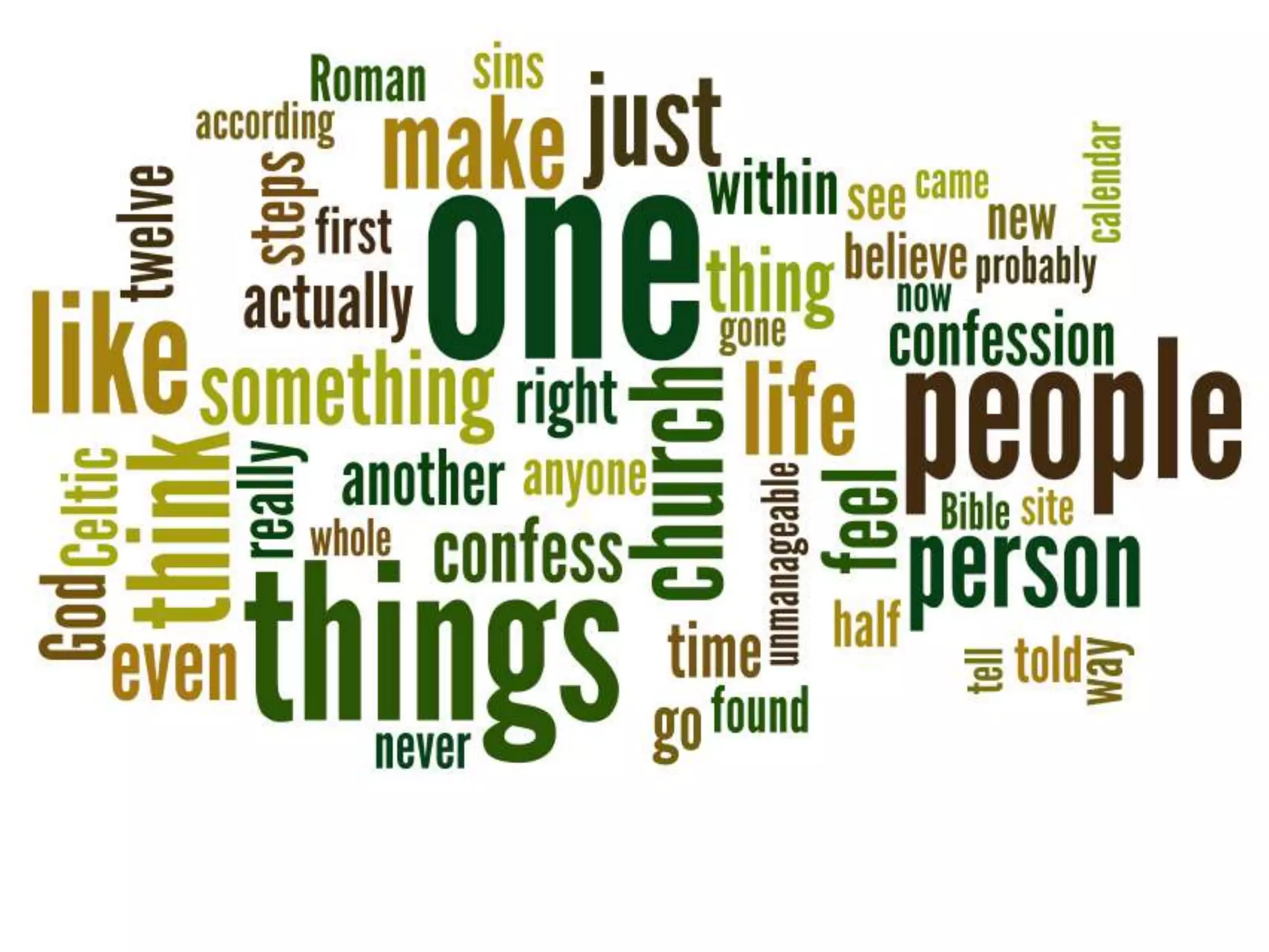 One Another Wordles | PPTX
