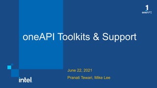 OneAPI_Tool.pptx | Shareware and Freeware | Computer Software and Applications