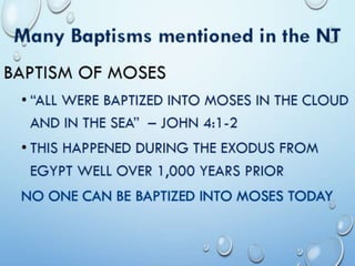 One baptism | PPT