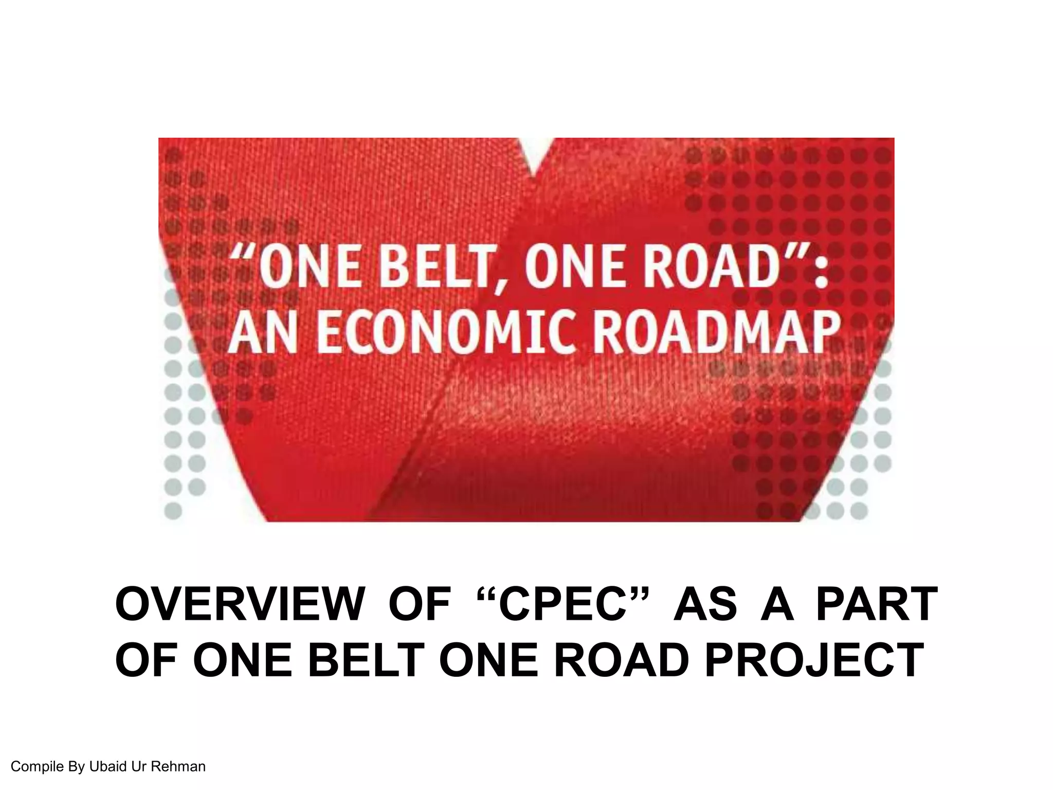 One belt one road an economic road map | PPT