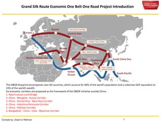 One belt one road an economic road map | PPTX