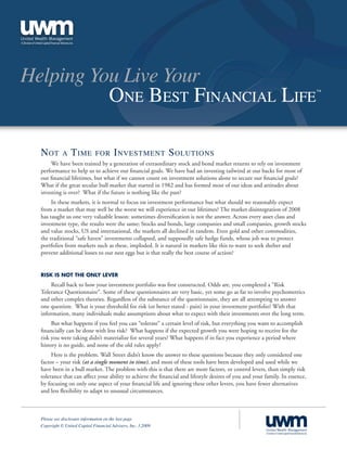 One Best Financial Life™ | PDF