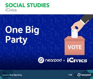 One big party | PDF | Elections | Politics